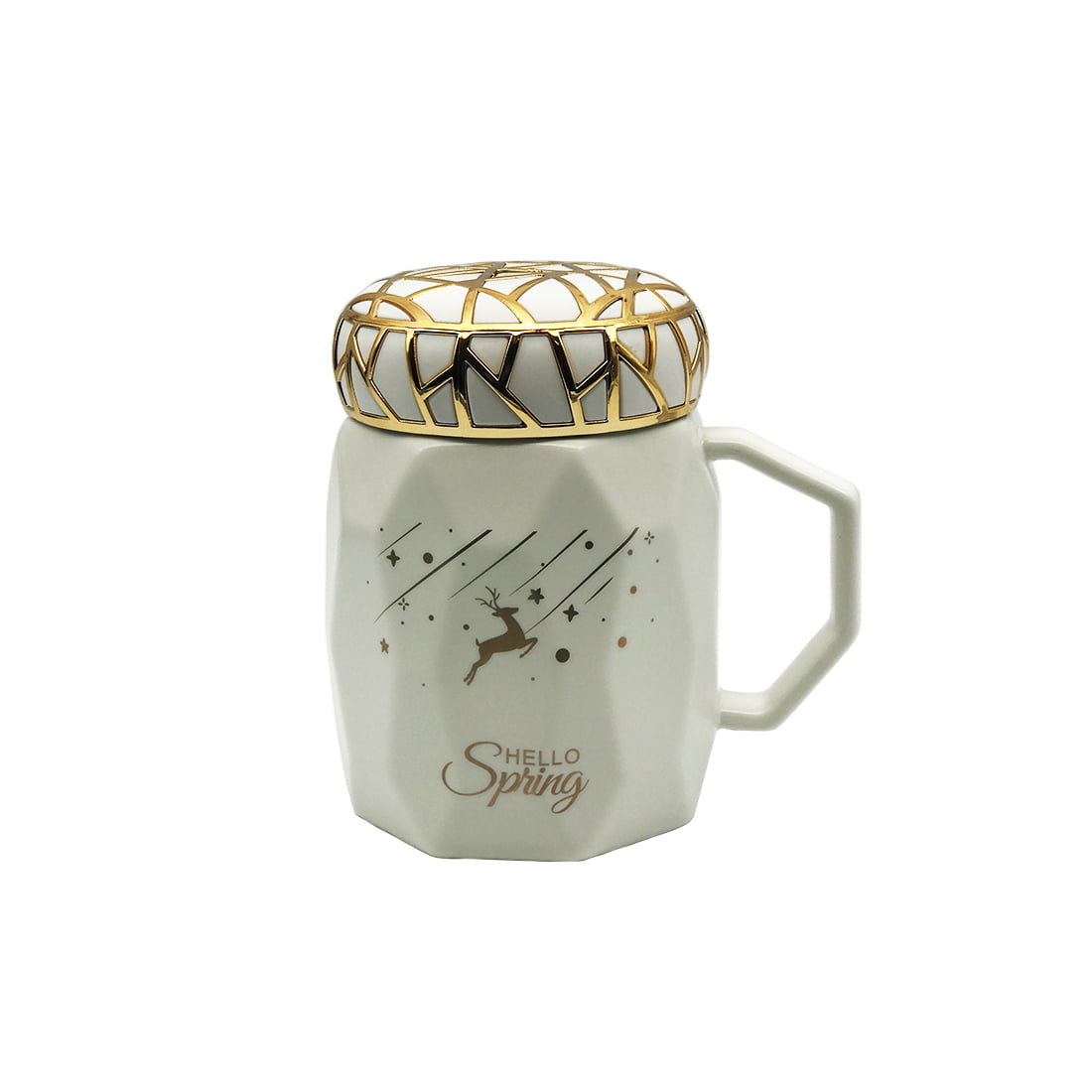 European Mug with Lid